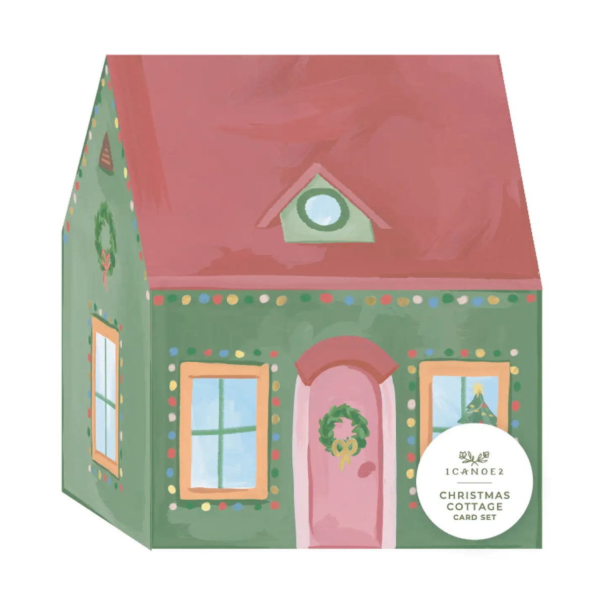 Christmas Cottage Mini Greeting Card Box Set – Doe A Deer