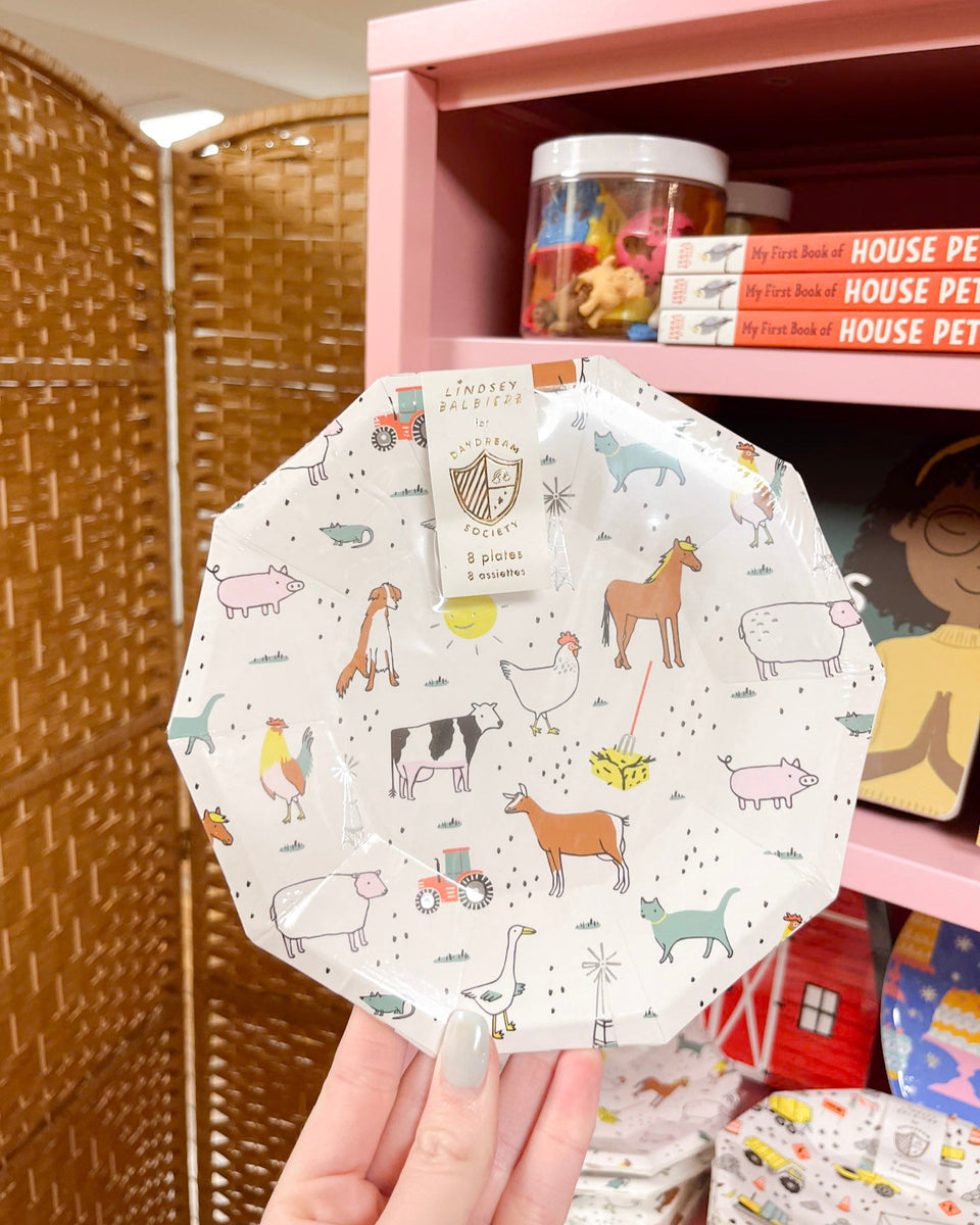 Small On the Farm Plates – Doe A Deer